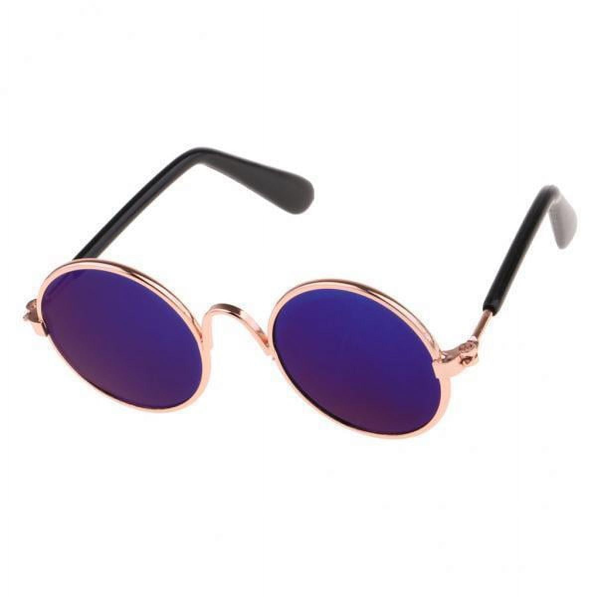 Gafas Para Muñeca BJD 2x1/6, Marco Dorado Para Muñecas Blythe, Color ...