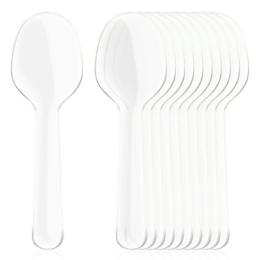 Elegani CLEAR Plastic Disposable Serving Spoon, 12in (2-Pack) - Walmart.com
