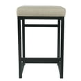 HomePop 24" Open Back Counter Stool, Multiple Colors - Walmart.com