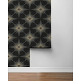 NextWall Ebony Stellar Geo Peel and Stick Wallpaper - Walmart.com