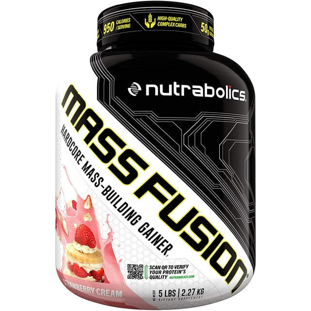NUTRABOLICS Mass Fusion Strawberry Cream 5 lb - Walmart.ca