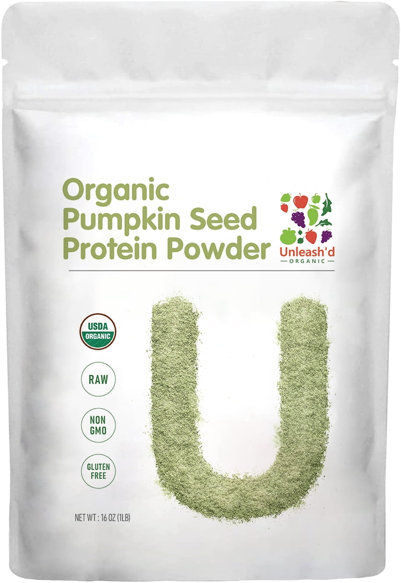Organic Pumpkin Seed Protein Powder 1 Pound, 19 Grams Organic Plant ...