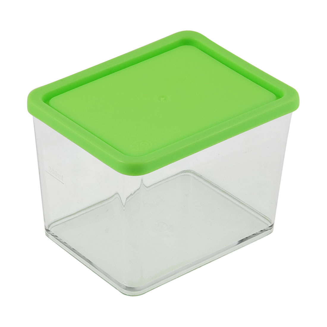 Office Plastic Cuboid Shaped Airtight Food Storage Box Container 370ML ...