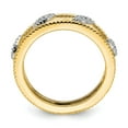 Diamond Sterling Silver Gold-Plated Jacket Ring - Walmart.com