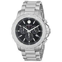 Movado Men's Series 800 Swiss Quartz Chronograph 42mm Watch - Black ...