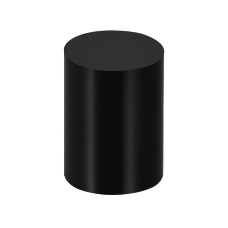 Uxcell Black Acrylic Solid Cylinder Round Display Riser, 2.4 Inches x 1 ...