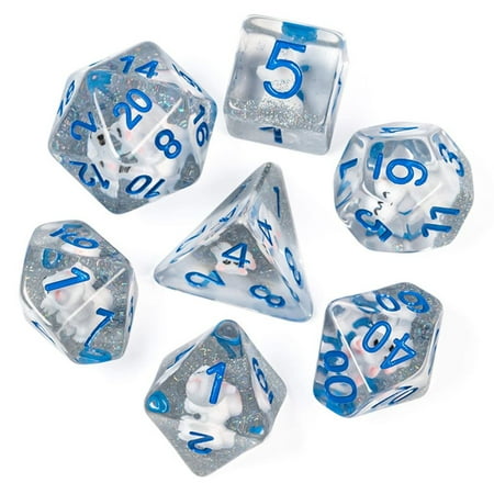 Arctic Fox Polyhedral Dice Set for Dungeons & Dragons | Walmart Canada