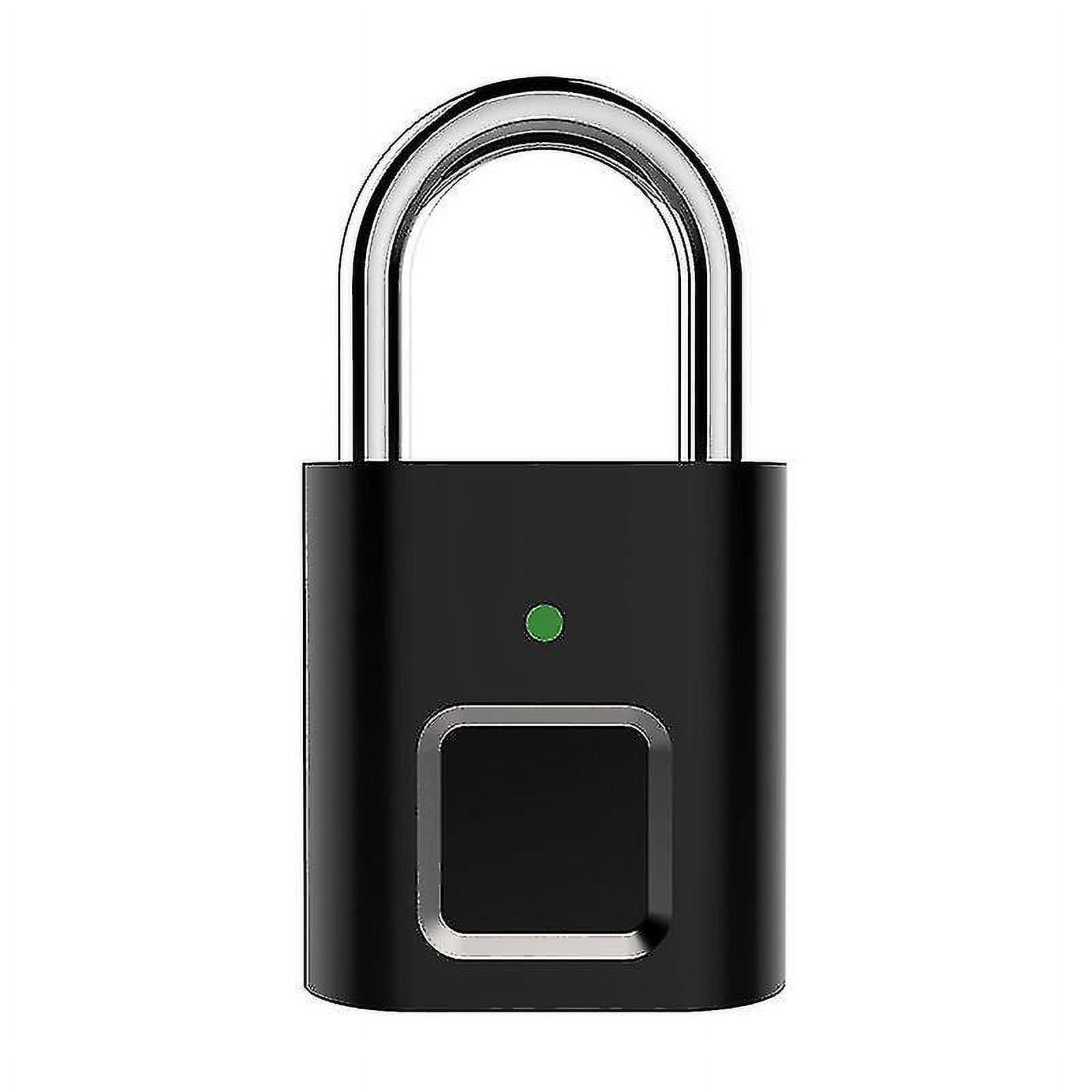 Candado de huella digital, cerradura inteligente sin llave con ...