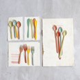 Creative Co-Op Enameled Stainless Steel Cocktail Spoon Set, Multicolor ...