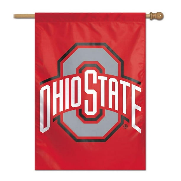 NCAA Ohio State Prime 28" x 40" Vertical Flag - Walmart.com
