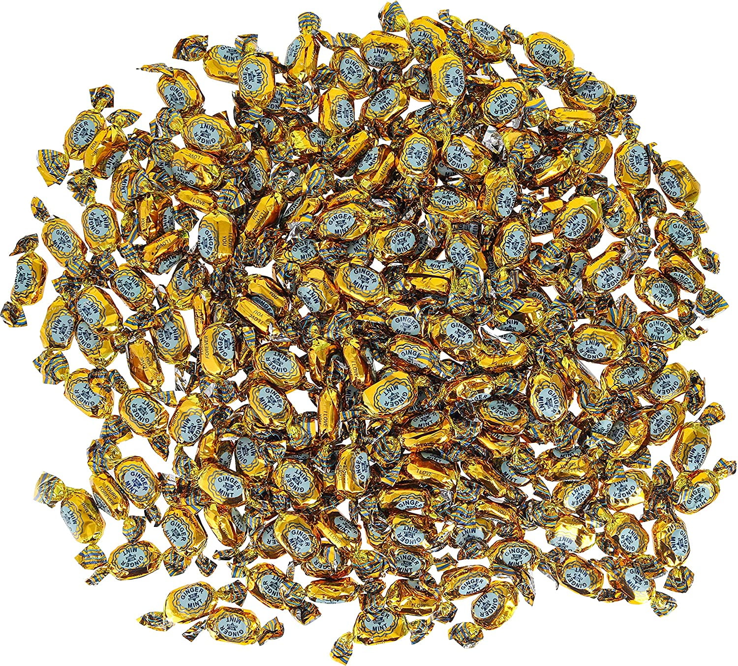 Premium Penguin Bulk Ginger Mint Candy - 3 Pounds of Flavorful Ginger ...