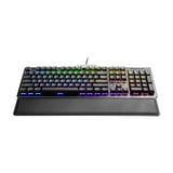 EVGA Z15 RGB Gaming Keyboard, Linear Switch, Hot Swappable Kailh Silver ...