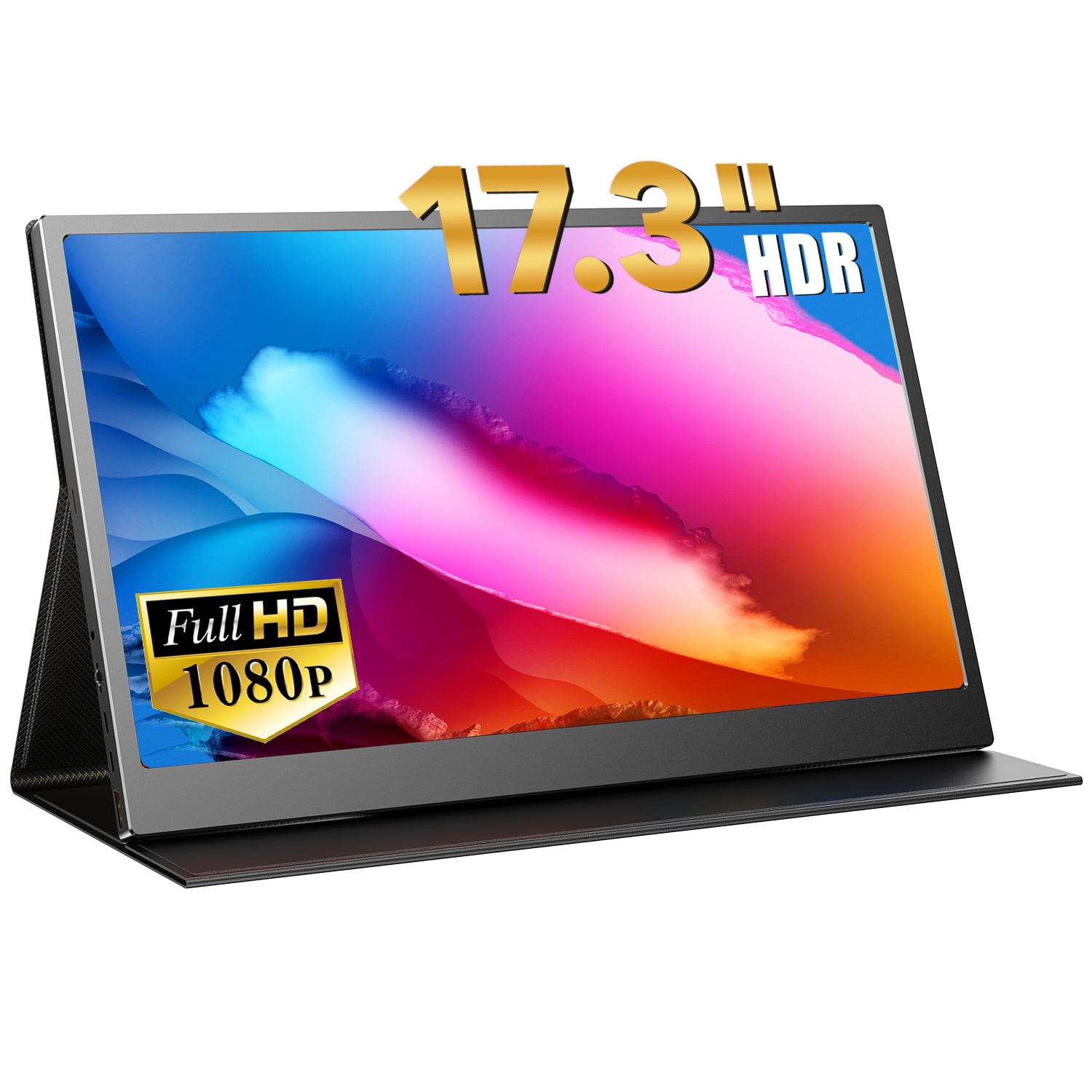 Newsoul 17.3" Portable Monitor 1920*1080 FHD Second Screen HDMI Display ...