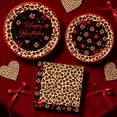 Cherry Leopard Birthday Party Decorations Set - Sweet & Wild 20-Person ...