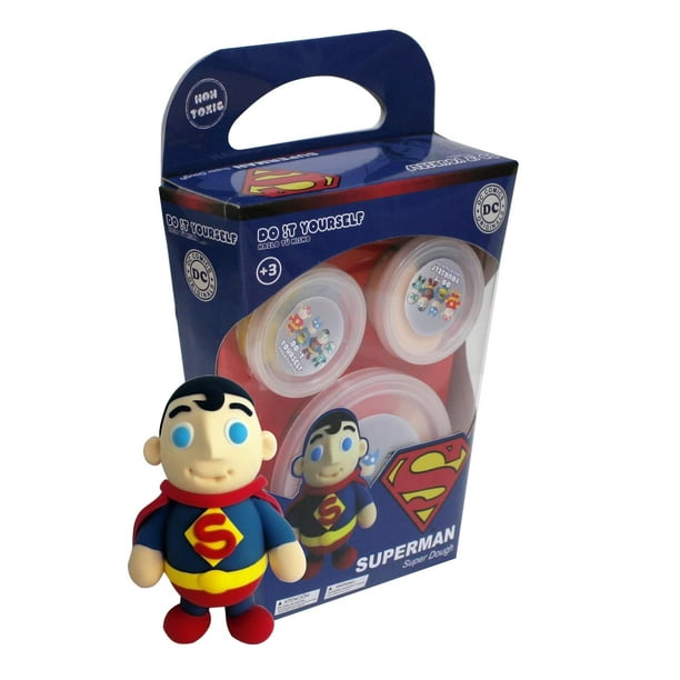 DC Universe Do-It-Yourself Super Dough Modeling Set | Superman ...
