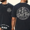 CLOTEX Comfort Colors Dad Tax Skeleton T-Shirt, Funny Dad Jokes Tee ...