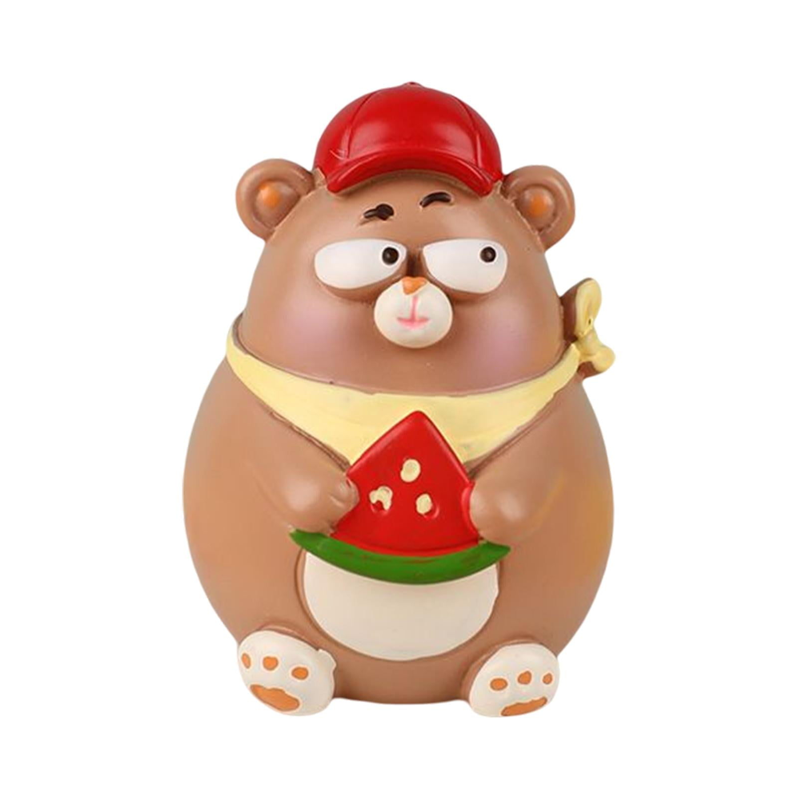 Cartoon car Statue Statuette Figure Desktop Decor Gift Mini Crafts Cute ...