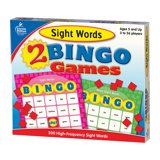 Trend Enterprises Sight Words Bingo - Set of 46 Words and 36 Playing ...