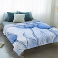 Blue Tulip Blanket Soft Cozy Warm Throw Blanket for Couch, Plush Fuzzy ...