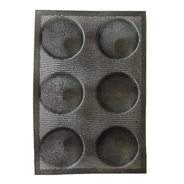 Silicone Bun Bread Shape Bread Tray Perforated Bakery Molds - Walmart.ca