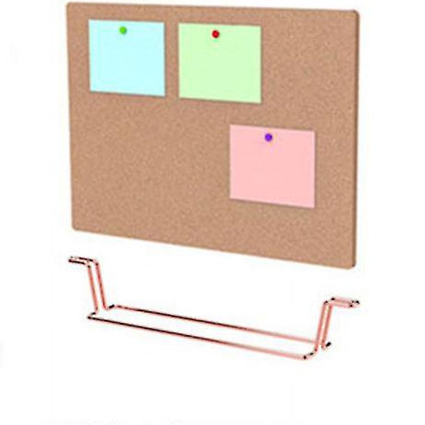 12. 6x9 Inch Desktop Bulletin Board Frameless Cork Board With Stand ...