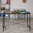 Niche Soho Desk Shell- Ebony - Walmart.com