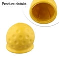 50mm Black PVC Trailer Hitch Tow Ball Cover Cap for Caravan, Truck, Car ...