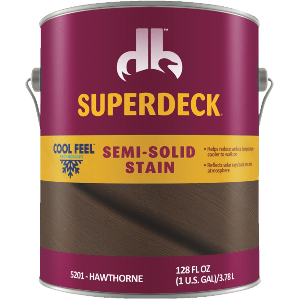 SUPERDECK Cool Feel Semi-Solid Stain - Walmart.com