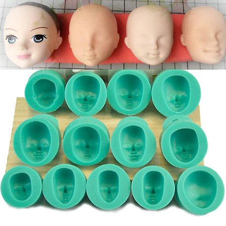 Dinohhi 13 reusable silicone face cake molds | Walmart Canada