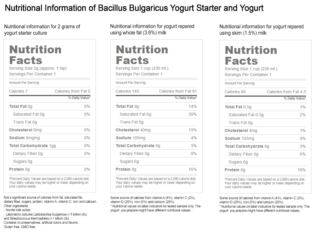 Greek Yogurt Starter (3 packs)