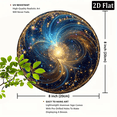 2D Flat, 1pc Colorful Starry Sky Swirl Mystery 8Inch with Rotating Hook ...