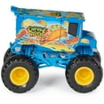 Monster Jam, Official Carnage Asada Monster Truck, Die-Cast Vehicle, 1: ...