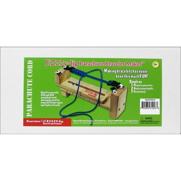 Adjustable Length Paracord Jig Bracelet Maker Wooden Frame-Paracord ...