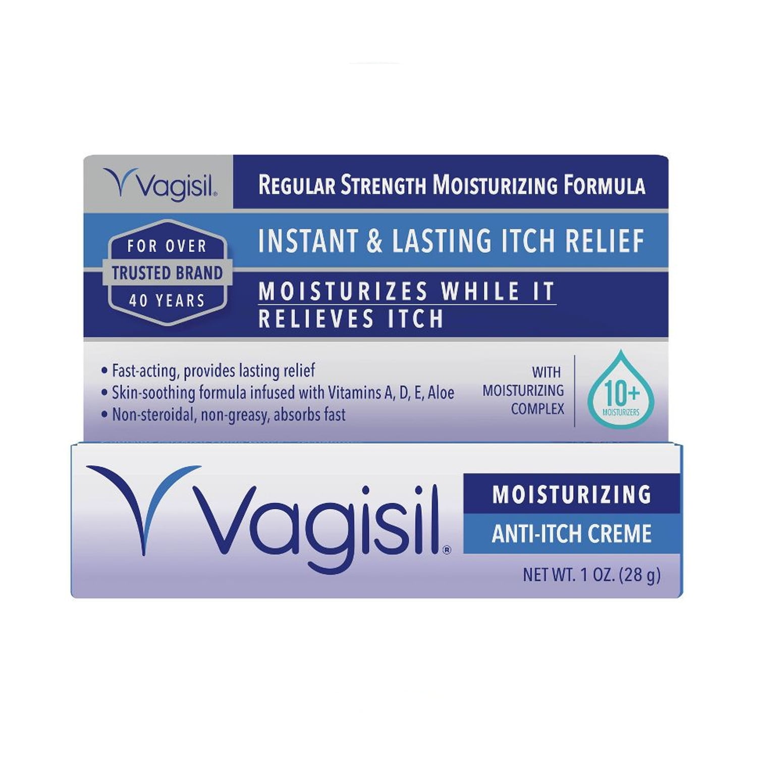 Vagisil Regular Strength Anti-Itch Feminine Cream1oz - Walmart.com