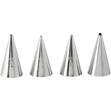 Wilton Large Decorating Tip Set, 4-Piece - Walmart.com