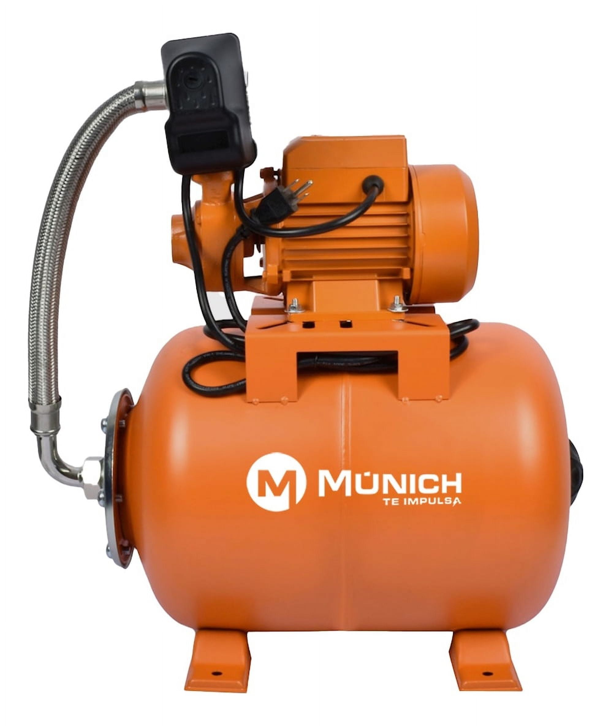 Hidroneumático Munich 1/2 HP 24 Litros 3450 RPM | Bodega Aurrera en línea