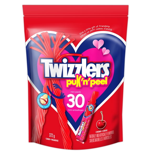Twizzlers Pull 'N' Peel Cherry 30ct Peanut Free Friendship Exchange ...