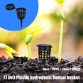 10/20/50/100Pcs Plastic Nursery Pots Flower Growing BaskFor Cores ...