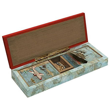 LANG - Cribbage Board Set - Vintage Travel - Art by Tim Coffey - 2 ...