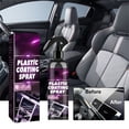 Upgraded 120ml Car Plastic Spray Car Interior Seat Instrument Panel ...