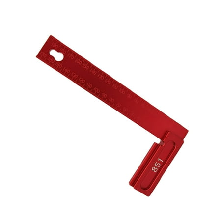 90 Degree Angle Ruler 200MM Aluminum Alloy 90 degree angle ruler Square ...