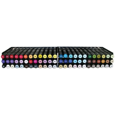 Spectrum Noir Marker Storage Trasy Black 6/Pkg- Empty-Holds 72 ...
