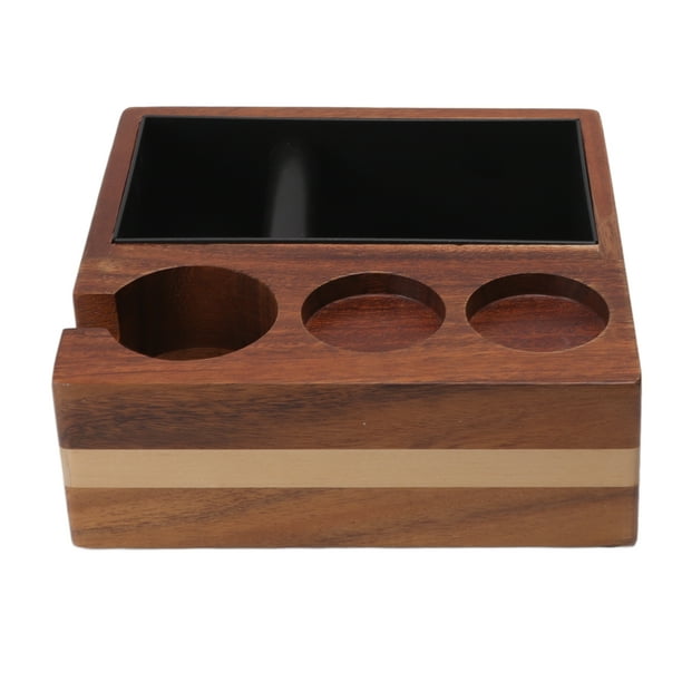 Wood Coffee Knock Box,4 in 1 Wooden Wooden Coffee Knock Box Wood Coffee ...