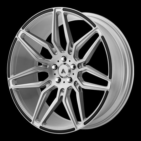 20" Inch 20x9 Asanti ABL-11 5x114.3(5x4.5") +35mm Brushed Silver Wheel ...