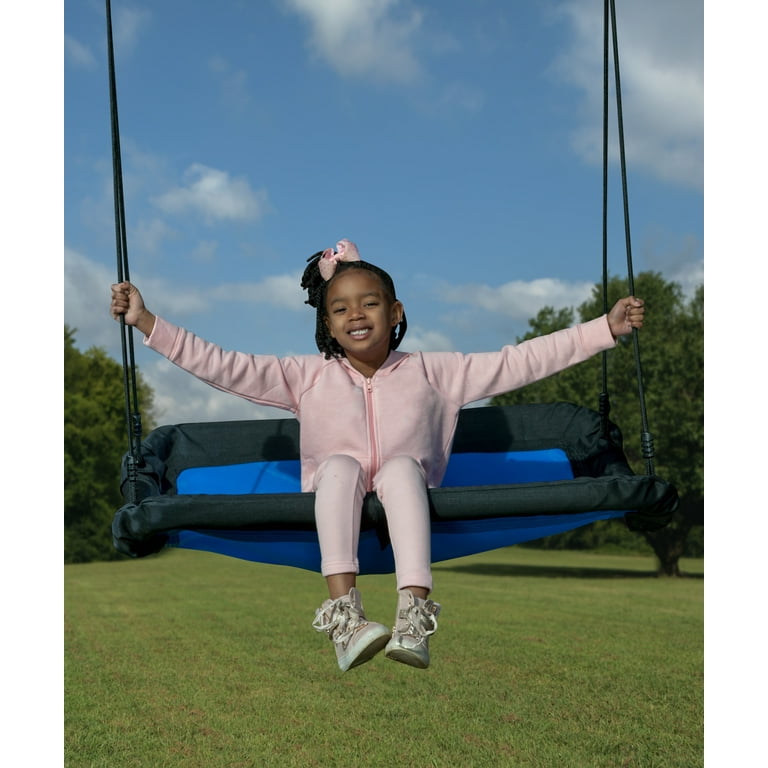 Kids Platform Swing- Blue - Walmart.com Kids Platform Swing- Blue - Walmart.com