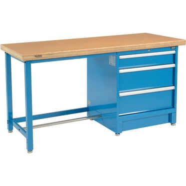 Global Industrial Bench-In-A-Box Standard Workbench, Plastic Laminate ...