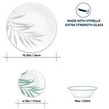 Corelle CorningWare Solar Print 18-piece Palm Inspired Dinnerware Set ...