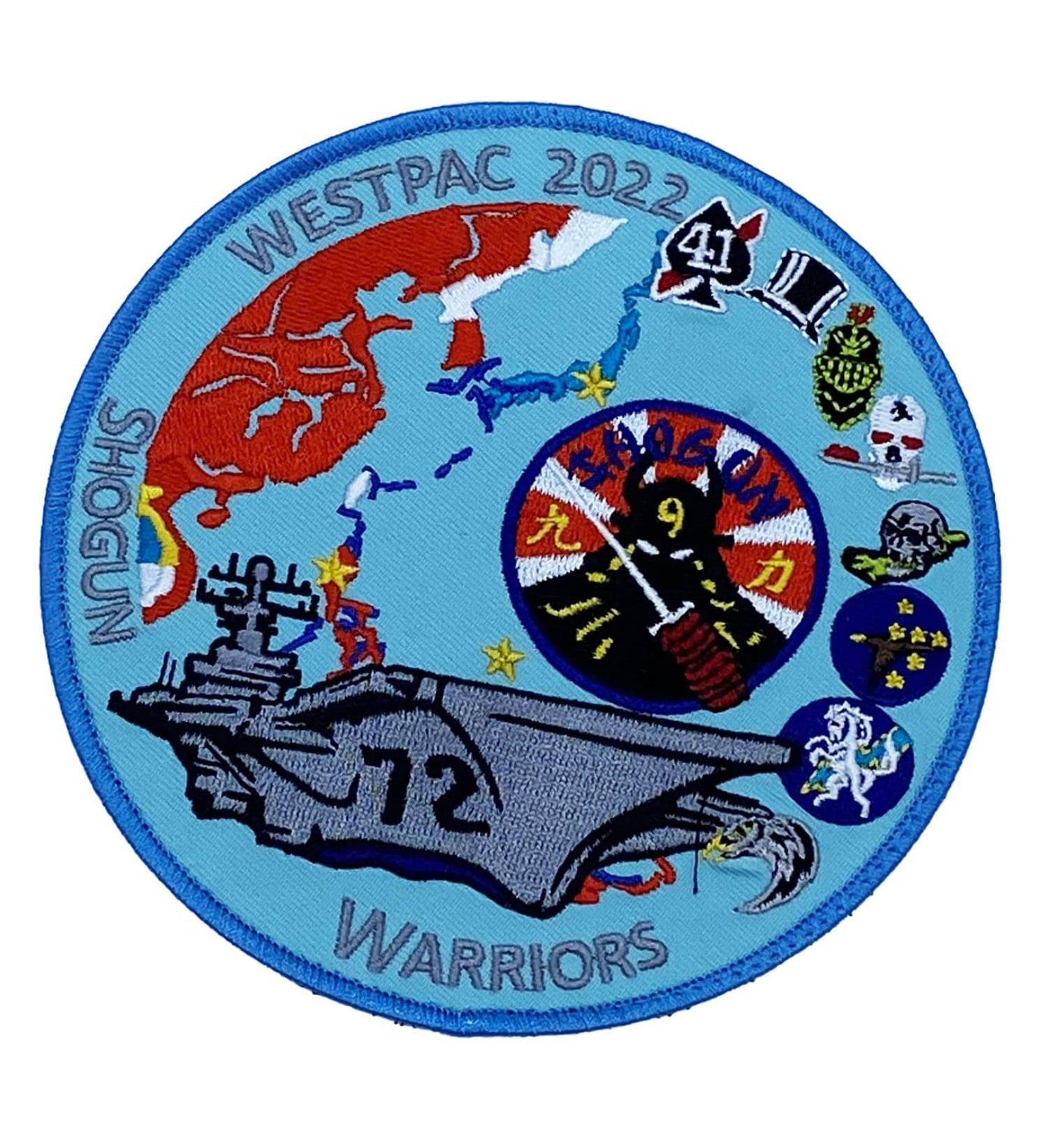 VFA-41 Black Aces Westpac 2022 Cruise Patch - Plastic Backing - Walmart.com