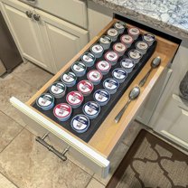 Polar Whale Coffee Pod Storage Organizer Tray Drawer Insert for Kitchen ...