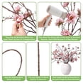 Artificial Magnolia Flower Stems Pink 3-Piece Indoor Decor - Walmart.com
